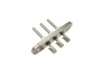 China SPCC Nickel Plated Hermetic EV Connector 25-30A Silvery IATF16949 for sale
