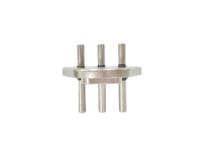 China Hermetic EV Connector 34A 2830V DC C45 Glass Insulator Electric Vehicle Port for sale