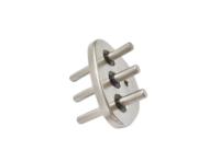 China Hermetic EV Connector 34A 2830V DC C45 Glass Insulator Electric Vehicle Port for sale