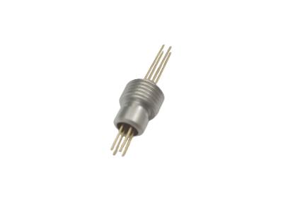 China Glass to Metal Seals 4 Pin Gold Plated 30A RoHS Hermetic Connector for sale