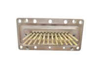 China Glass to Metal Seals 304 Stainless Steel Hermetic Pin 4J50 140V-300V Gold Plated for sale