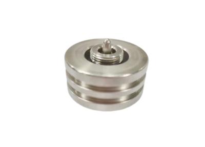 China SSCore Glass to Metal Seals C45 Steel Nickel Plated Burst Test 140MPa 175°C Hermetic Single Pin Feedthrough for sale