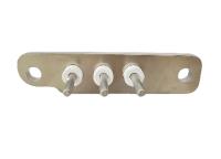 China Hermetic EV Connector 30A Terminal Style with SUH446 Stainless Steel Pins Ceramic Insulator for sale
