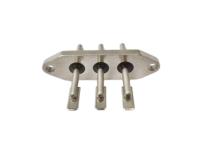 China Hermetic EV Connector SPCC Tab ELA 48 Glass -40C to 150C for Charging Stations for sale
