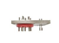 China RoHS Certified 8-Pole Connection Terminal Plate C45 Steel 33A 690V for Electrical Wiring for sale