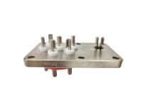 China RoHS Certified 8-Pole Connection Terminal Plate C45 Steel 33A 690V for Electrical Wiring for sale