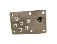 China RoHS Certified 8-Pole Connection Terminal Plate C45 Steel 33A 690V for Electrical Wiring for sale
