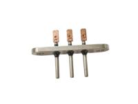 China Hermetic EV Connector 3 Pin 30A C45 Body Nickel Plated -40°C to 150°C for sale