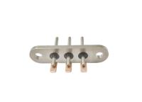 China Hermetic EV Connector 3 Pin 30A C45 Body Nickel Plated -40°C to 150°C for sale