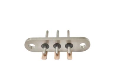 China Hermetic EV Connector 3 Pin 30A C45 Body Nickel Plated -40°C to 150°C for sale