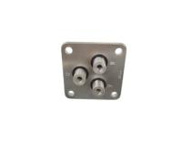 China C45 Steel Connection Terminal Plate 1000MΩ Insulation Resistance 2-4μm Nickel Plated for Electrical Panel Wiring for sale