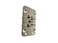 China Connection Terminal Plate C45 Steel 8 Pole 40A Board with Ø3.2mm SUH446 Copper Core Pins for sale