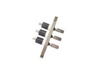 China Hermetic EV Connector 1000VDC Glass Ceramic Insulated 2:1 Cored Pin -40°C to 150°C for sale
