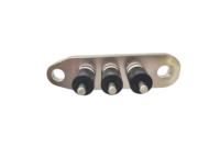 China Hermetic EV Connector 1000VDC Glass Ceramic Insulated 2:1 Cored Pin -40°C to 150°C for sale