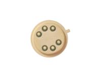 China SSCore Glass to Metal Seals 6 Pin 30A -40°C to +107°C Hermetic Connector 4J29 for sale