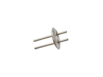 China Hermetic Glass to Metal Seal 4J50 Pin High Vacuum Connector 30A Rated Current for sale