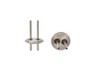 China Hermetic Glass to Metal Seal 4J50 Pin High Vacuum Connector 30A Rated Current for sale