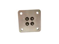 China Terminal Plate Connection Terminal Board with Pin Number 4 Providing Electrical Circuit Management and Easy Installation for sale