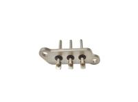 China Ceramic Insulator Hermetic Electric Vehicle Connector Utilizing 45 Steel Plate to Ensure Durable and Electrical Connectivity for sale