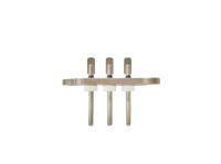 China Ceramic Insulator Hermetic Electric Vehicle Connector Utilizing 45 Steel Plate to Ensure Durable and Electrical Connectivity for sale