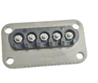 China 5 Numberofpoles Connection Terminal Board 30A Currentrating Electrical Terminal Block for and Secure Electrical Circuit Connections for sale