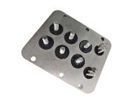China C45 Steel Pin Material Connection Terminal Board Suitable for Operating Temperature Range Minus 55 Degrees Celsius to 155 Degrees Celsius Durable for sale