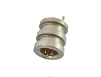China Gold Plated Pin Finish Glass Metal Seals Made from 316L Stainless Steel Body Materials Providing Durable and Hermetic Seal Solutions for sale
