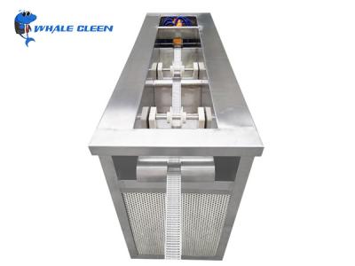 China 540W Power And 62L Capapcity 40K Metal Belt Ultrasonic Cleaner For Stamping for sale
