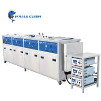 China Five Tanks 264L Industrial Ultrasonic Cleaner 40Khz Engineering Washing 9KW for sale