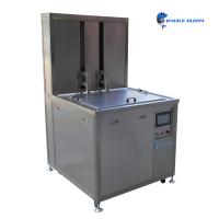 China 28Khz Adjustable Power LCD Display Digital Ultrasonic Cleaner With Lifting Heating for sale