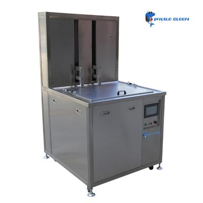 China 28Khz Adjustable Power LCD Display Digital Ultrasonic Cleaner With Lifting Heating for sale