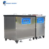 China Two Tanks Acid / Alkali Resistant Ultrasonic Cleaning Machine With Separate Single Tank Dryer for sale