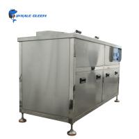 China 0-2400W Industrial Ultrasonic Cleaning Machine 175L 28Khz / 40 Khz Two Tanks Cleaner for sale