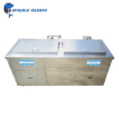 China 100L Ultrasonic Cleaner with PLC Control and Heating Filter System for sale