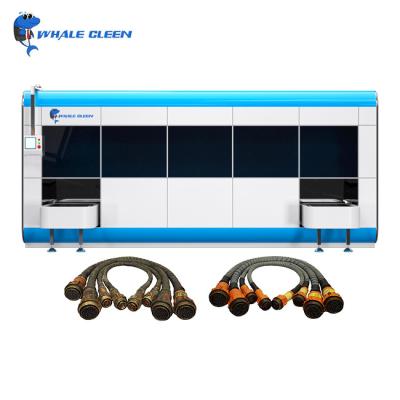 China Six Tank Industrial Ultrasonic Cleaner for sale