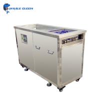 China Metal Belt Ultrasonic Cleaner For Stamping , Parts Industrial Ultrasonic Cleaner for sale
