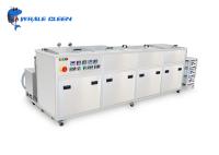 China 77L Four Tanks Industrial Ultrasonic Cleaner with Customizable Frequency SUS304/SUS316 Tank Material for sale