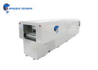 China SUS304/SUS316 2400W Industrial Ultrasonic Cleaning Machine 175L Through Type with Metal Belt for sale