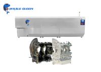 China SUS304/SUS316 2400W Industrial Ultrasonic Cleaning Machine 175L Through Type with Metal Belt for sale