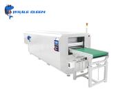 China SUS304/SUS316 2400W Industrial Ultrasonic Cleaning Machine 175L Through Type with Metal Belt for sale