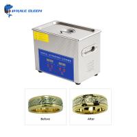 China Professional Ultrasonic Ring Cleaning Machine 3.2L With Heated Parts Cleaning Tank for sale