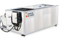 China Three Tanks 135L Ultrasonic Cleaner For Car Injector Cleaning And Auto Parts for sale