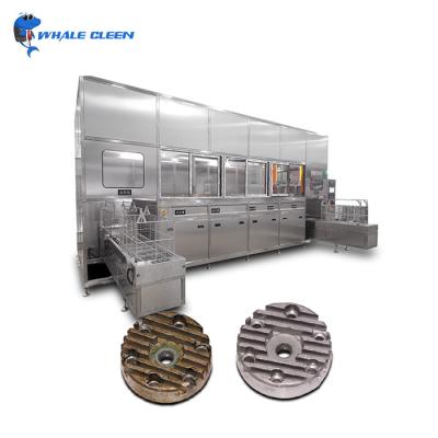 China  Industrial Full Automatic PLC Hydrocarbon Vapor Ultrasonic Cleaning Machine for car parts for sale