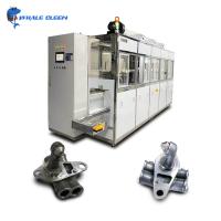 China Custom Five Tanks Fully Automatic Industrial Ultrasonic Cleaning Machine 20-95C Adjustable Heater For Hardware Accessories for sale