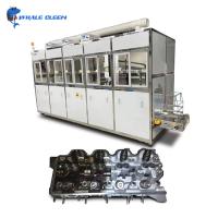 China Custom Five Tanks Fully Automatic Industrial Ultrasonic Cleaning Machine 20-95C Adjustable Heater For Hardware Accessories for sale