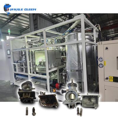 China High Efficiency Single-Station Industrial Ultrasonic Cleaner With Hydrocarbon Spray, Drying And Vacuum Functions for sale