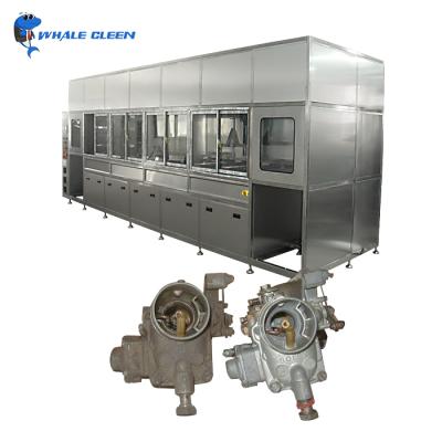 China Customized 300L Full-automatic Industrial Ultrasonic Cleaner Multi-functional For Car Injector Cleaning for sale