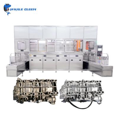 China 7200W Ultrasonic Cleaner with Robotic Arm and 20kHz Frequency for Heavy Contaminants in Industrial Settings for sale