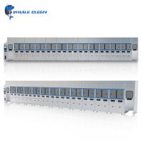 China 175L Multi-tank PLC automatic ultrasonic cleaner with mechanical arm for automotive & metal parts for sale
