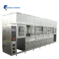China Four Tank 360L Industrial Ultrasonic Washer Dryer System for Degreasing and Precision Parts Cleaning for sale